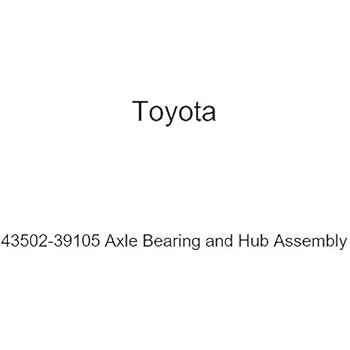 Amazon.com: Toyota 43502-39105 Axle Bearing and Hub Assembly: Automotive