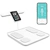 Lepulse Body Fat Scale, Scales for Body Weight and Fat, 8 Electrode Large Display Smart Scale ...