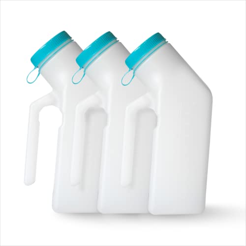 MedVance- Urinals for Men 1000ml with Glow in The Dark Spill Proof ...