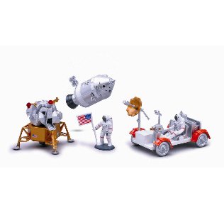 Купить Nasa Space Adventure Child Plastic Toy Model Kit - Lunar Rover ...