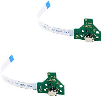 Comidox 2PCS JDS-011 USB Charging Port Socket Board Replacement Charging Port Assembly Adaptor ...