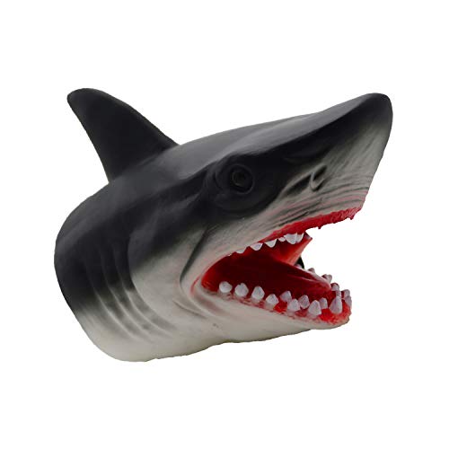 iFkoo Shark Hand Puppet Realistic Soft Rubber Jaws Dolphin Sea Animal ...
