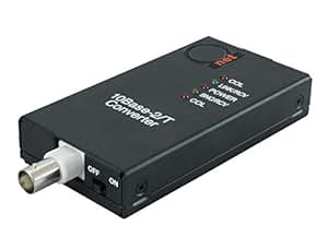 Amazon.com: 10BaseT RJ45 UTP to 10Base2 Thinnet Coax BNC Media ...