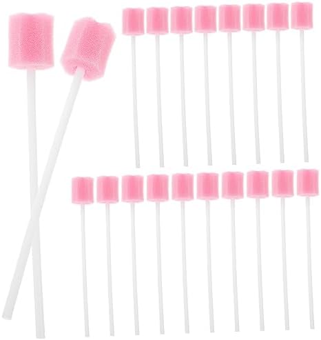 Toothettes Oral Swabs 200pcs Foam Sponge Cotton Swabs Toothbrush ...