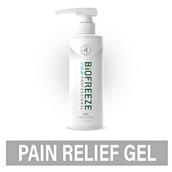 Biofreeze Professional Pain Relieving Gel, Topical Analgesic for ...