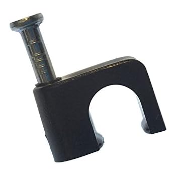 Bluesky RG6 RG59 Cable Clip Attach to Wood, Concrete, Brick, Masonry ...