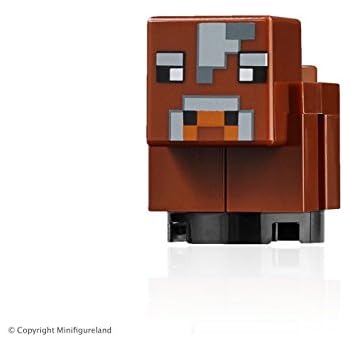 Amazon.com: LEGO Minecraft MiniFigure Animal - Baby Cow (From Set 21131 ...