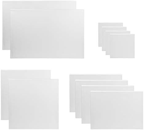 Kit de lienzos | 12 unidades | 4 tamaños diferentes | lienzo para ...