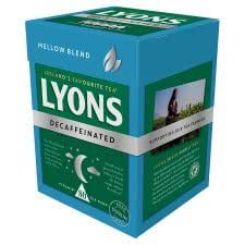 Amazon.com : Lyons Decaffeinated Irish Tea 80 Bags Pyramid tea bag ...