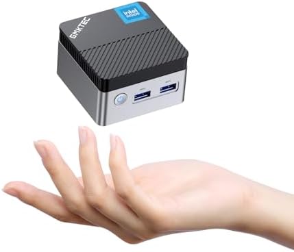 GMKtec Mini PC Windows 11 Pro Intel 11th Gen N5105, 10nm 8GB RAM 128GB ...