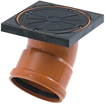 Marley Underground Drain PVC 45° 110mm Rodding Point URP1 Single Socket ...