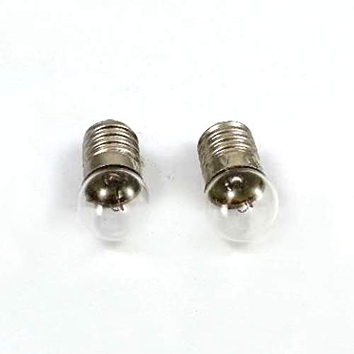 20x E10 6V / 0.5A 3W Miniature Screw Base Light Bulb Lamp Flashlight ...