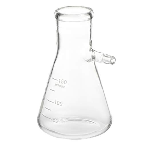 VILLCASE Laboratory Vacuum Filtration Distillation Apparatus Erlenmeyer ...