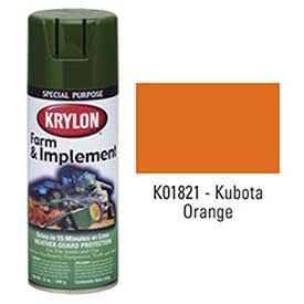 Krylon Farm And Implement Paint Kubota Orange - Lot of 6 - - Amazon.com
