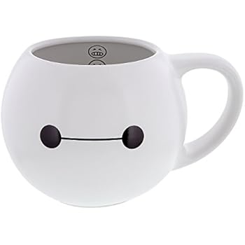 Amazon.com: Disney Parks Big Hero 6 Baymax Character Stoneware Mug Cup ...