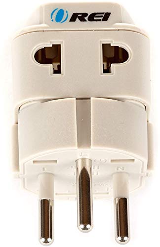 OREI Grounded Universal 2 in 1 Plug Adapter Type H for Israel & more ...