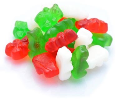 Amazon.com : Christmas Gummy Snowman & Trees Mix (1 Lb - Approx 54 Pcs ...