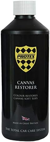 Protex World Convertible Soft Top Canvas Restorer Black 1ltr. - Colour ...