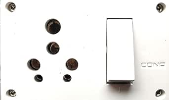 Polycarbonate Deluxe 16Amp Universal Switch Socket Box with LED ...