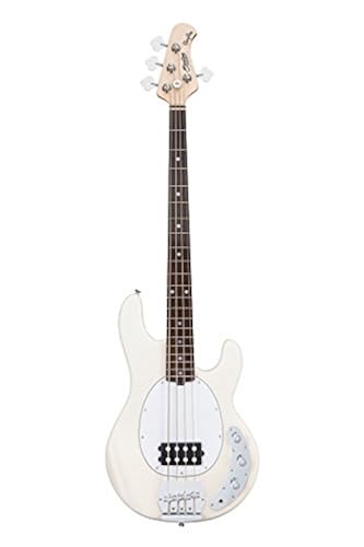 Sterling by Music Man StingRay Ray4 Bass Guitar in Vintage Cream in ...