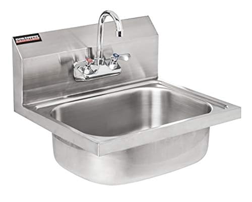 DuraSteel Stainless Steel Sink - Commercial Wall Mount Kitchen Sink ...