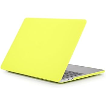 Amazon.com: NEW ARRIVALS! TopCase® Rubberized YELLOW Hard Case Cover ...