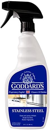 Goddard’s Stainless Steel Cleaner Spray – Non-Abrasive Stainless Steel ...