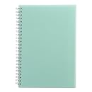 Amazon.com: A5 Notebook Spiral Matte Lime Dotted Wirebound Dot Grid 80 ...