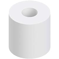 Amazon.com: Nylon Spacer 1/2" Thick, 1/2" OD 0.194" ID, 50 Pack for VEX ...