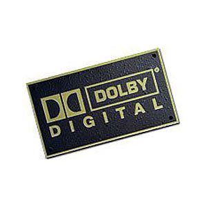Dolby Digital Sign Solid Bronze Plaque: Amazon.co.uk: Kitchen & Home