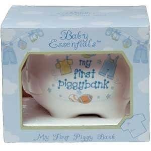 Amazon.com : PIGGY BANK-BOY/BABY ESSENTIALS MY 1ST PIGGY BANK - BOY-5 ...
