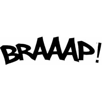 Amazon.com: BRAAAP! Vinyl Decal: Automotive