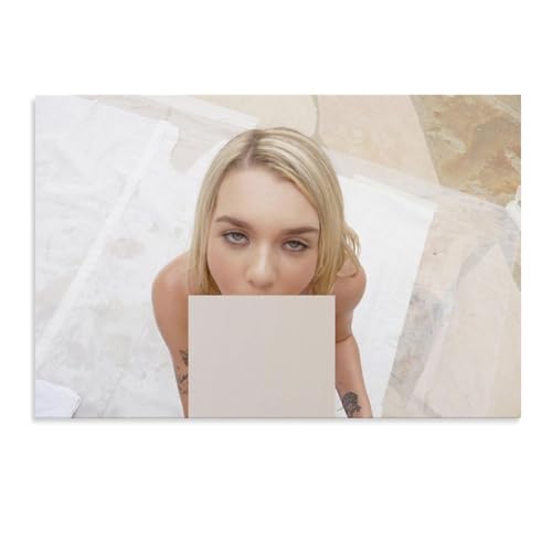 Busty Female Artist Gabbie Carter Sexy Art Poster (5) Wall Poster Art Canvas Printing Living ...