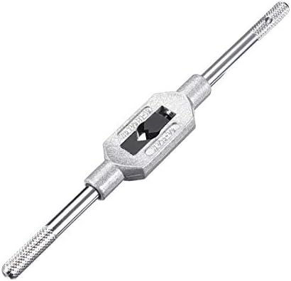 uxcell Adjustable Tap Wrench Handle, for Metric M1-M12 W1/16-1/2 Taps, Tap Reamer Tapping Wrench ...
