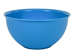 Quality Plastic Extra Large 3 Litre Deep Mixing Salad Bowl: Amazon.co ...