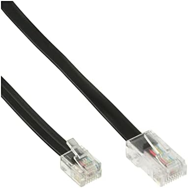 InLine Modular Cable RJ45 to RJ12 Male/Male 6 Core 6 m price in Saudi ...