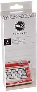 Amazon.com: We R Memory Keepers Clear Typewriter Cover Typecast