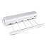 Vileda Rewind 6 Retractable Washing Line Airer, White, 6.5 x 7 x 44 cm ...