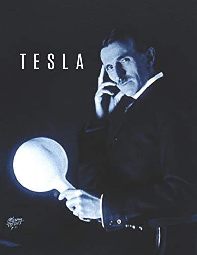 Buy TESLA: Tesla with Bulb 1890's Lined Journal with Quotes from Nikola ...