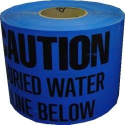 Amazon.com: 6" Non-Detectable Blue Caution Tape: Home Improvement