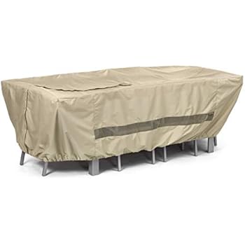 Amazon.com : Covermates - Rectangular Dining Table/Chair Set Cover ...