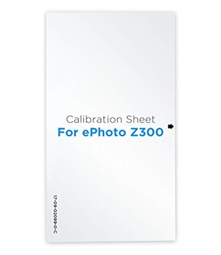 Plustek Calibration Control Sheet - for ePhoto Z300 Scanner only in ...