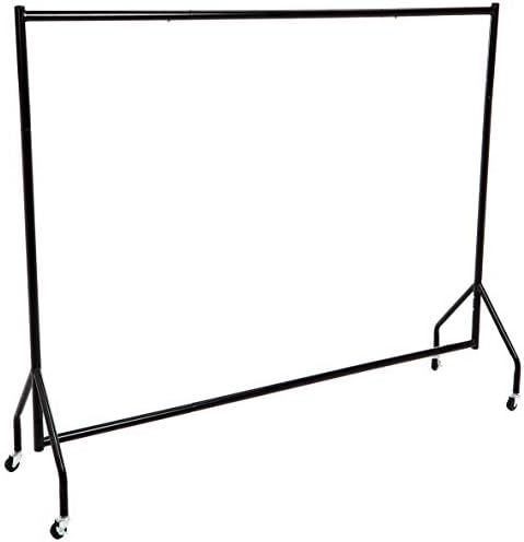 سعر Amazon Basics Heavy Duty Rolling Garment Rack, Hanging Clothes ...
