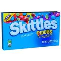 Amazon.com : Skittles Riddles Theater Box 4 oz. (Pack of 12) : Candy ...