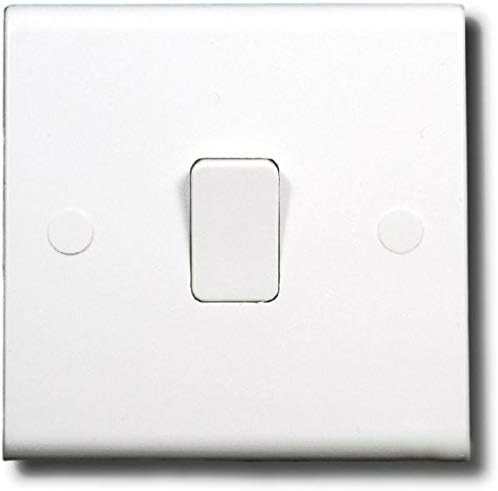 Deta S1203 Slimline Light Switch 1 Gang 2 way 10amp SP: Amazon.co.uk ...
