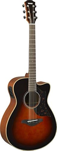 Yamaha 6 String Series AC1M Small Body Acoustic-Electric Guitar ...