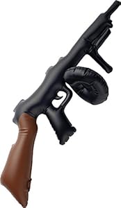 Smiffy's Inflatable Tommy Gun, 75 cm - Black: Smiffys: Amazon.co.uk ...