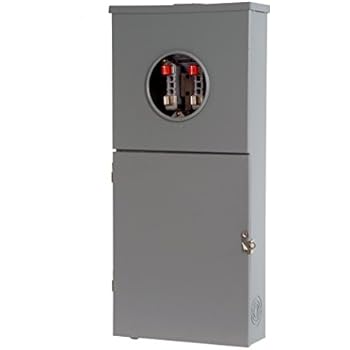 Siemens MC0816B1200RGA 8 Space, 16 Circuit, 200 Amp, Meter Combination ...