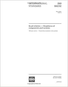 ISO 16232:2018, First Edition: Road vehicles - Cleanliness of ...