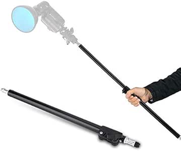 Amazon.com: Camera Light Extension Pole, Lightweight Metal 45-74cm ...